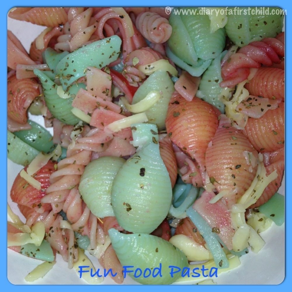 End Of The Box Fun Food Pasta - Diary of a First Child