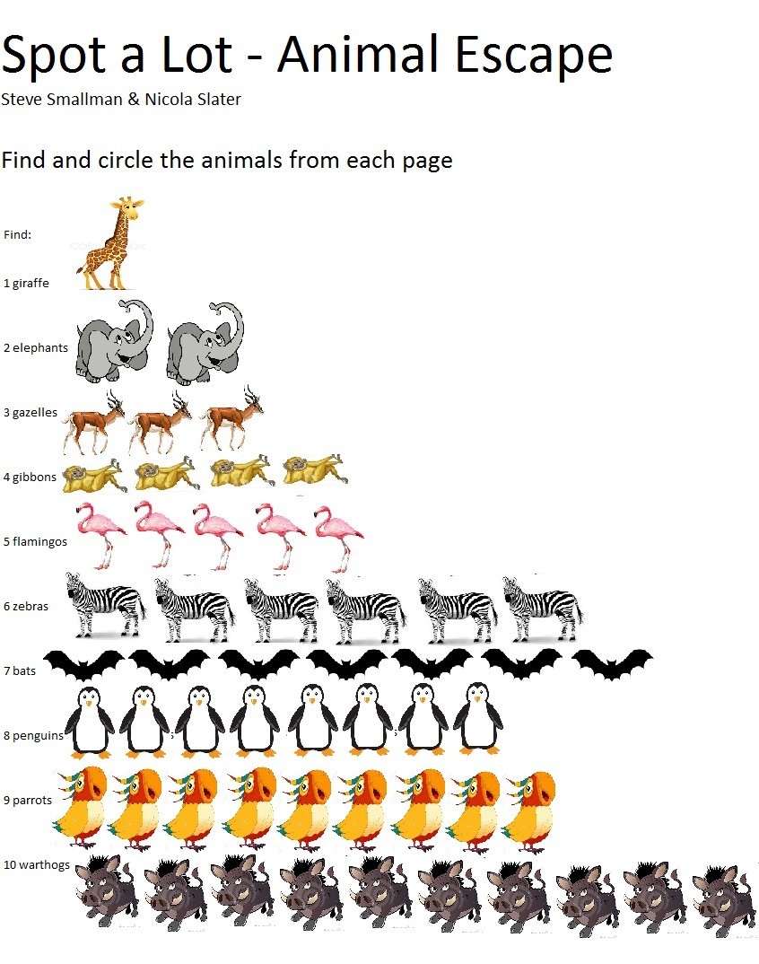 Spot A Lot Animal Escape Book Review - Diary of a First Child