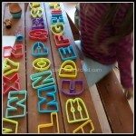 Salt Dough Alphabet Learning - Diary of a First Child