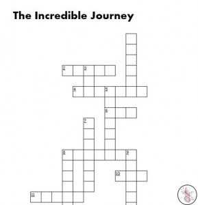 The Incredible Journey Free Printable Resources - Diary of a First Child