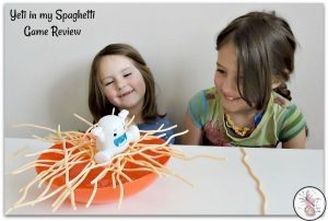 "Yeti In My Spaghetti" Game Review - Diary of a First Child