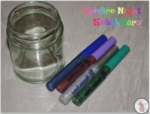 Bonfire Night Snack Jars #BostikBloggers - Diary of a First Child