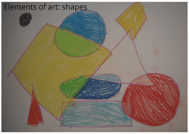 Art for Kids - Elements of Art: Shapes - Diary of a First Child