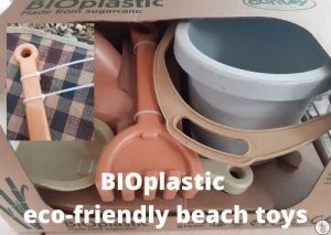 A Review of BIOplastic Sugarcane Beach Toys - Diary of a First Child
