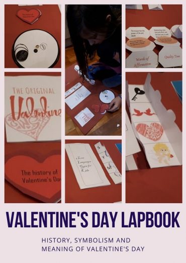 Valentine's Day Lapbook - Diary of a First Child