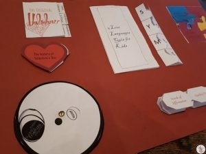 Valentine's Day Lapbook - Diary of a First Child